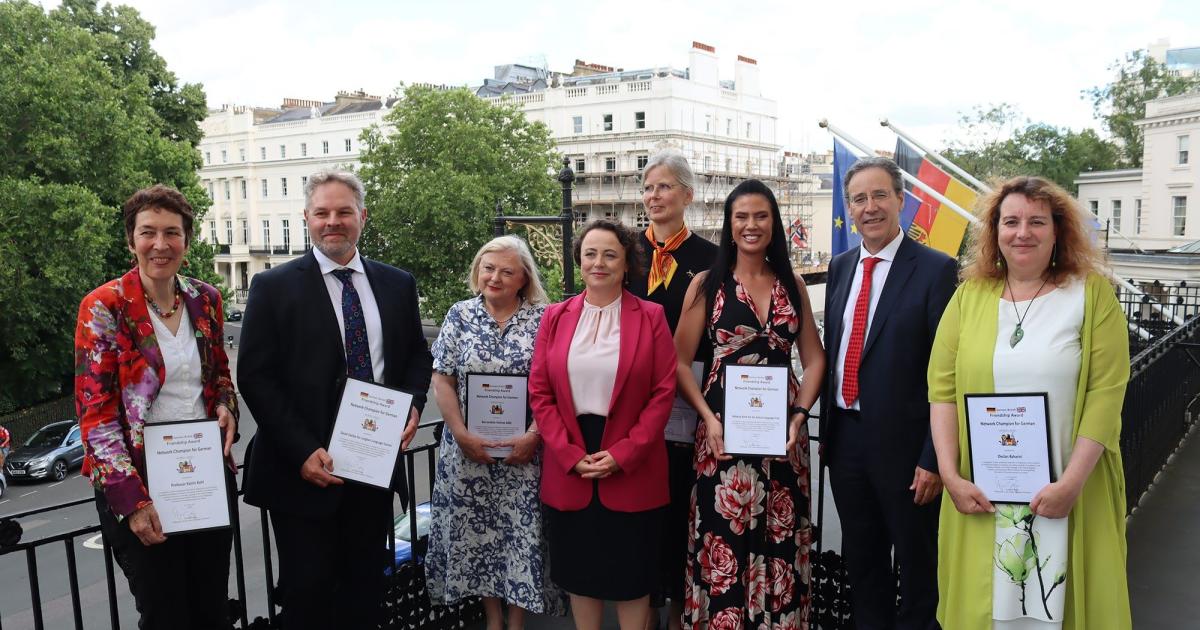 German-British Friendship Award – Network Champion for German | Faculty ...