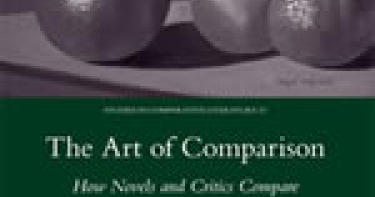 The Art of Comparison | Faculty of Medieval and Modern Languages