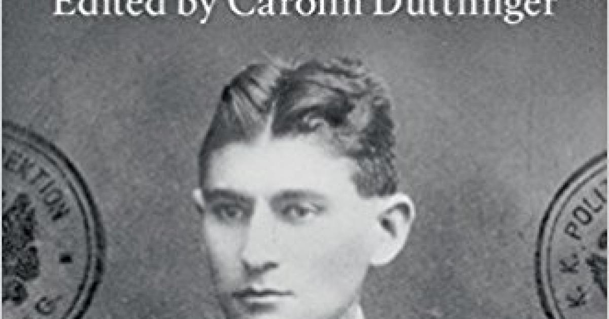 Franz Kafka in Context | Faculty of Medieval and Modern Languages