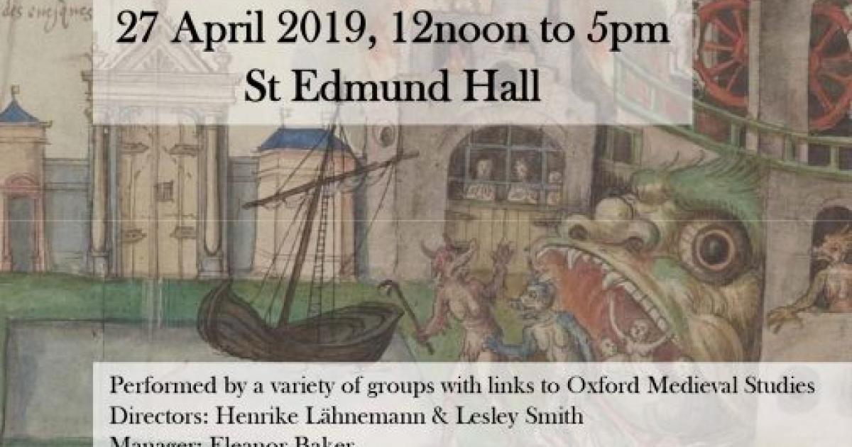 The Oxford Medieval Mystery Cycle | Faculty of Medieval and Modern ...