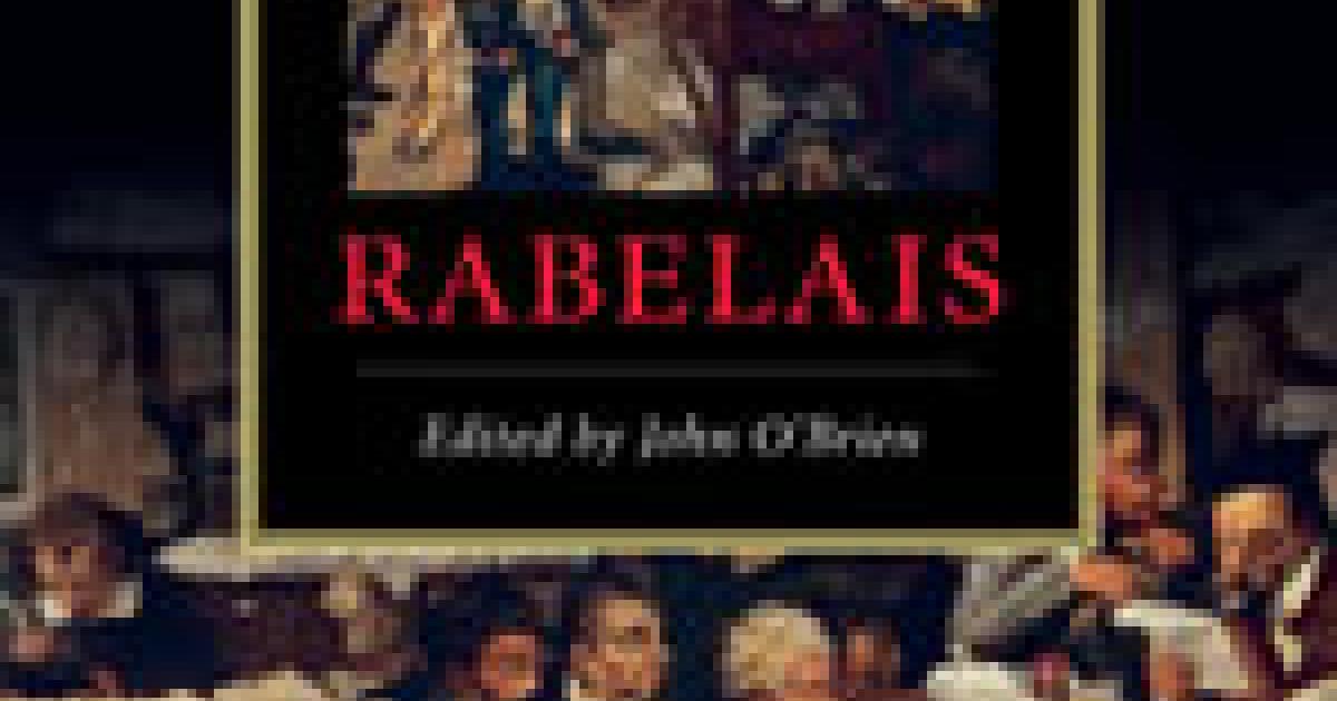 The Cambridge Companion to Rabelais | Faculty of Medieval and Modern ...