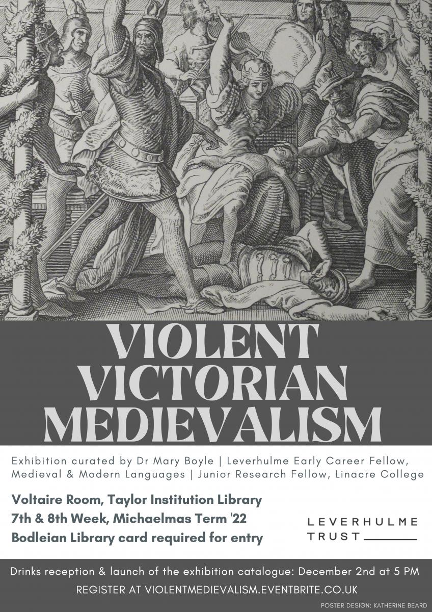 Exhibition Launch: Violent Victorian Medievalism | Faculty of Medieval ...